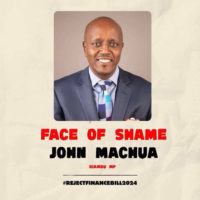 Wall of Shame Finance Bill 2024